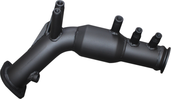 HILUX 2.8L GUN126R/PRADO 3IN DUMP PIPE WITH CAT + DPF SENSOR FITTINGS ...