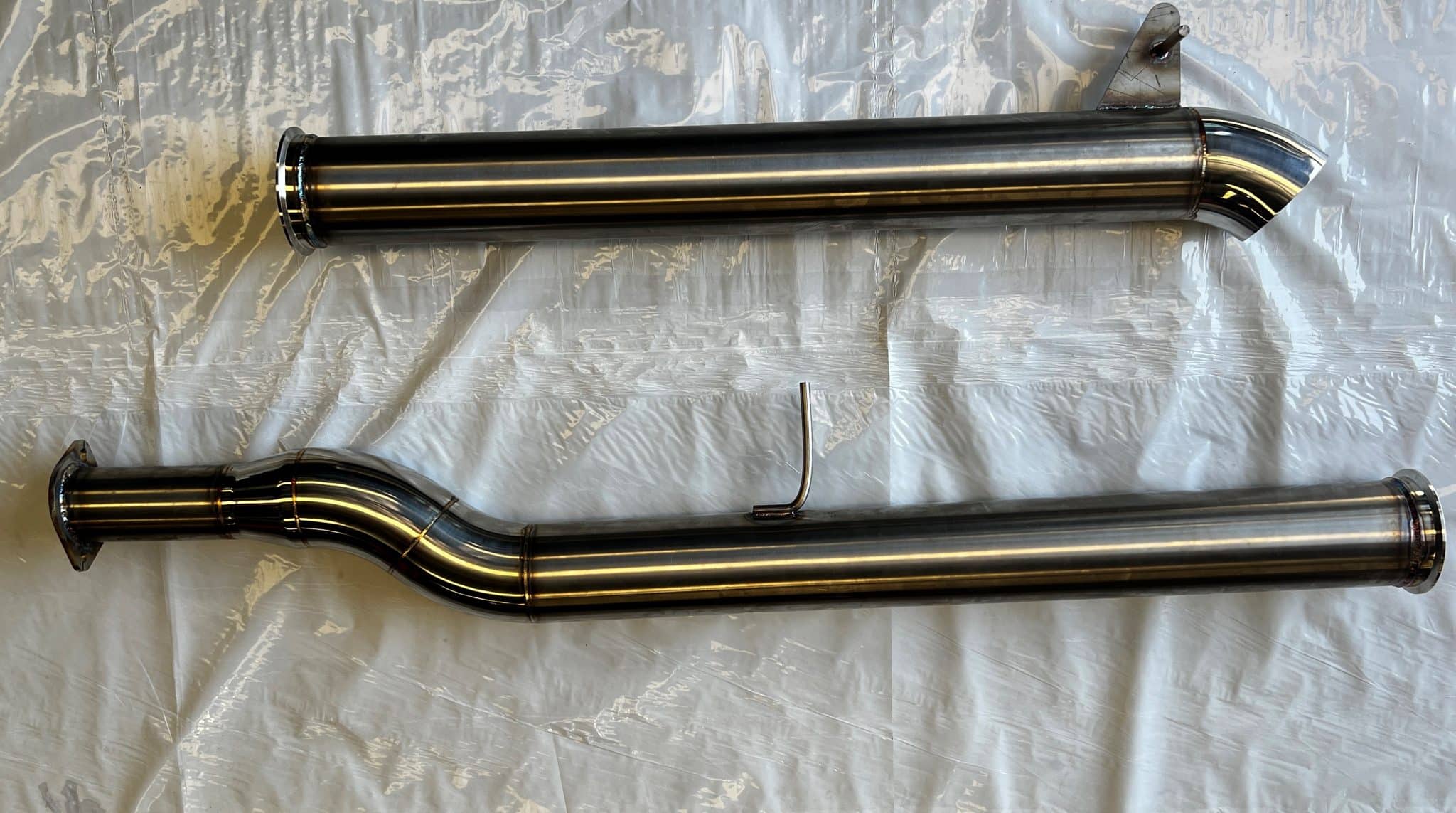 FORD RANGER 3.2 PX 3 ONLY 4" DPF BACK DIFF DUMP EXHAUST - STANDARD 45 ...